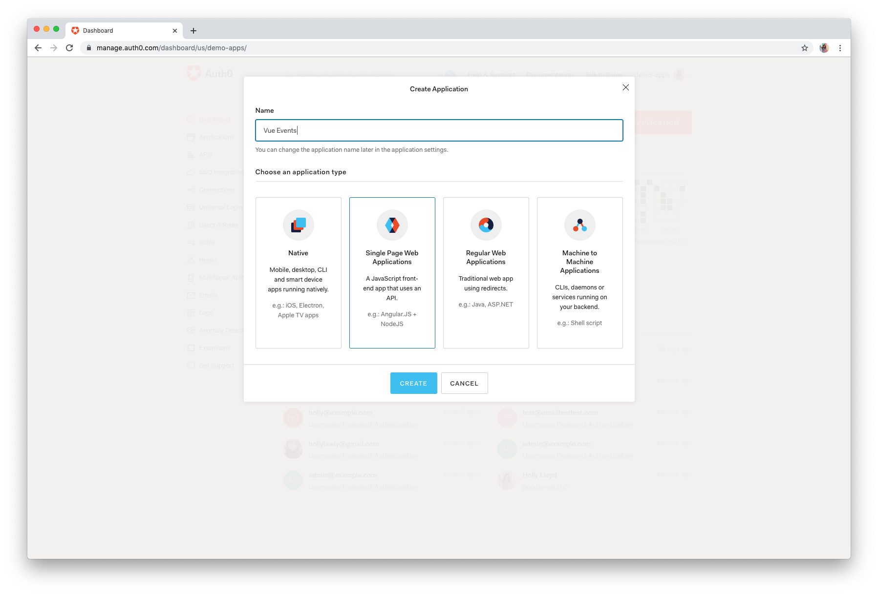 Vue Express Auth