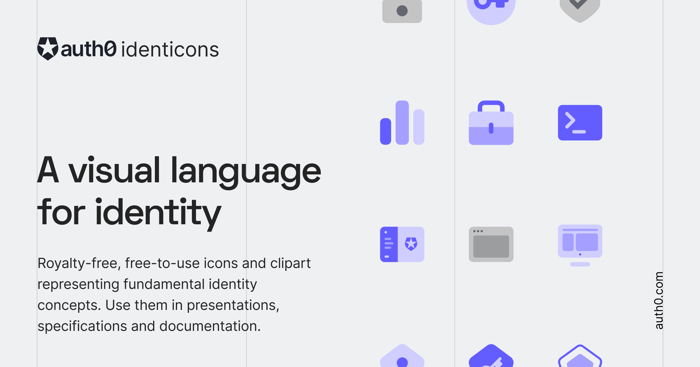 Identicons - Royalty-free, free Identity icons from Auth0
